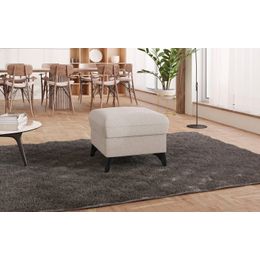 Sit & More sit&more Polsterhocker Astoria, Passend zur "Astoria"-Serie, beige