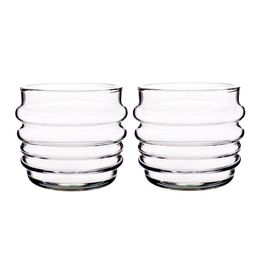 Marimekko - Sukat Makkaralla Wasserglas 200 ml, klar (2er-Set)