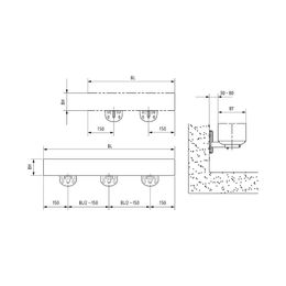 Kermi Wandkonsole Typ 26 weiß ZB00880005