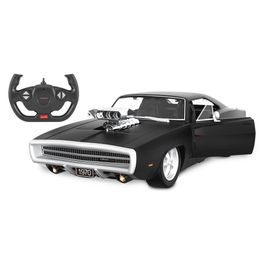 JAMARA-402117-Dodge Charger R/T 1970 1:16 schwarz 2,4GHz Tür manuell