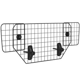 PawHut Hundeschutzgitter mit verstellbarer Breite schwarz (90-120)B x 40,5H cm
