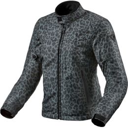 Revit Shade H2O Leopard, Textiljacke wasserdicht Damen