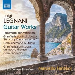 Naxos Gitarrenwerke - Marcello Fantoni. (CD)