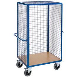 ROLLCART Paketwagen 08-7655 blau 115,0 x 72,0 x 180,0 cm