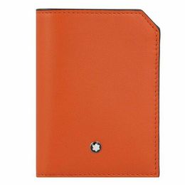 Montblanc Meisterstück Selection Geldbörse Leder 8 cm spicy orange