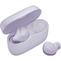 Jabra Elite 4 Bluetooth Headset wireless In-Ear-Kopfhörer (Active Noise Cancelling (ANC), lila