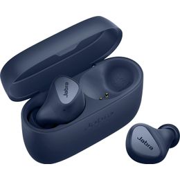 Jabra Elite 4 Bluetooth Headset wireless In-Ear-Kopfhörer (Active Noise Cancelling (ANC), blau