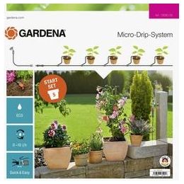 Gardena Micro Drip System Start Set Pflanztöpfe S