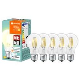 LEDVANCE Smart+ LED Leuchtmittel E27 Filament 6 W