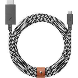 Native Union Belt Cable USB-C to HDMI 3m USB-Kabel, HDMI, USB-C (300 cm), schwarz