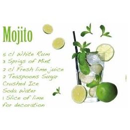 Komar Decosticker Mojito 100 x 70 cm