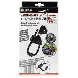 Eufab Strap Rahmenhalter kurz 12cm Ø 30mm