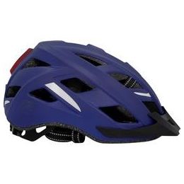 Fischer Fahrradhelm Urban Plus Boston L/XL blau matt