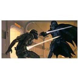 Komar Vlies Fototapete Star Wars Classic Vader vs. Luke 500 x 250 cm