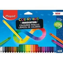 Maped Color Peps Buntstifte farbsortiert, 24 St.