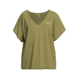 Roxy T-Shirt »Twilight« Loden Green XL XL Stoff: Baumwoll-Slub-Jersey-Stoff [150 g/m2]