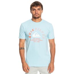 Quiksilver T-Shirt &raquo;Mixed Signals&laquo; Sky Blue XS XS Stoff: Baumwoll-Jersey-Stoff [160 g/m2]