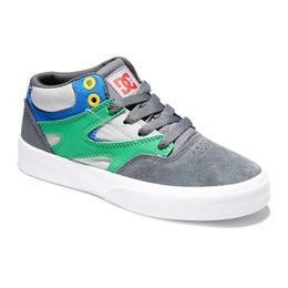 DC Shoes Sneaker »Kalis Vulc« Grey/Grey/Green 10,5(27,5) 10,5(27,5) Obermaterial aus Wildleder, Nubukleder oder Leder