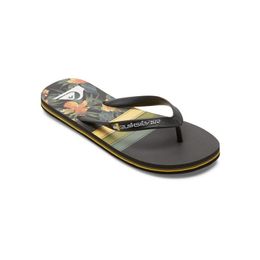 Quiksilver Sandale &raquo;Molokai Art&laquo; Black/Yellow/Green 13(46) 13(46) Flexibles, synthetisches, an 3 Punkten...