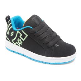 DC Shoes Sneaker »Court Graffik« Black/White/Green 5(36) 5(36) Nubukleder- und/oder Lederobermaterial