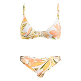 Roxy Triangel-Bikini »Printed Beach Classics« Bright White Subtly Salty Flat M - Cup B Cup B M Material: Weiches, ,...