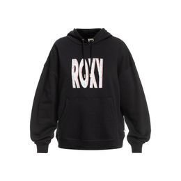 Roxy Kapuzensweatshirt &raquo;Thats Rad&laquo; Anthracite M M Stoff: Baumwoll-Polyester-Terry-Mischgewebe...