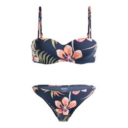 Roxy Triangel-Bikini »Into The Sun« Mood Indigo Tropical Depht L - Cup B Cup B L Material: Weiches, ,...