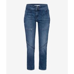 Brax Damen Jeans Style MERRIT S, Dunkelblau, Gr. 42