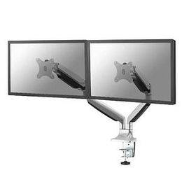 Neomounts Monitor-Halterung NM-D750DSILVER silber für 2 Monitore, Tischklemme, Tischbohrung