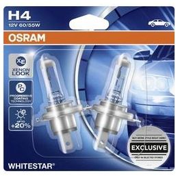 Osram GLL H4 Whitestar 2er-Set 12V 60/55W