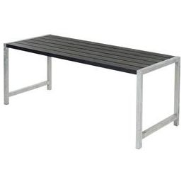 Plus Plankentisch 186x77x72cm schwarz rechteckig