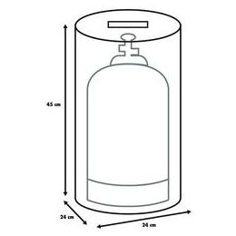 Primaster Schutzhülle Universal für Gasflaschen 5 kg
