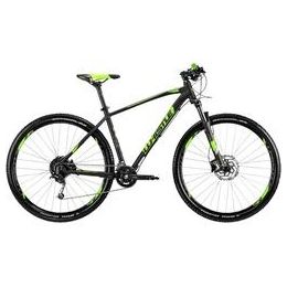 Whistle Mountainbike Patwin 2051 29 Zoll RH 48cm 18-Gang schwarz grün