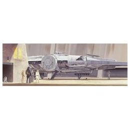 Komar Fototapete Star Wars Classic Millenium Falcon 368 x 127 cm