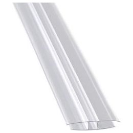 Gutta Polycarbonat H-Profil 200 cm 10 mm klar