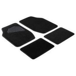 WALSER Universal Fußmatten Matrix Komplett-Set schwarz