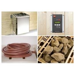 Weka Massivholz-Sauna VALIDA Gr. 1 Sparset 4,5 kW OS