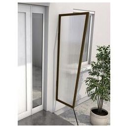 Gutta Seitenblende B2 Aluminium braun, Polycarbonat bronce