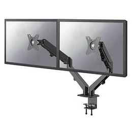 Neomounts Monitor-Halterung DS70-700BL2 schwarz für 2 Monitore, Tischklemme