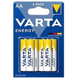 Varta Batterien Energy AA 6 Stück