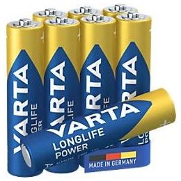 Varta Batterien LONGLIFE Power AAA 8 Stück