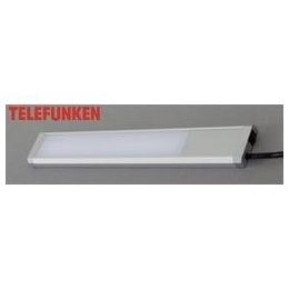 Telefunken LED Unterbauleuchte Uto 31,5 cm Wippschalter, silberfarben