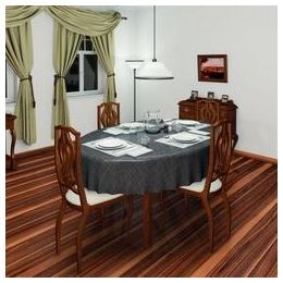 d-c-table® Tischdecke Monte Carlo Sharon 150 cm rund, marone