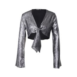 Nasty Gal Blouse female Silver size 4