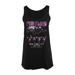 F4NT4STIC Top 'Pink Floyd Tour NYC' Damen Gr&ouml;&szlig;e M pink / schwarz / wei&szlig;