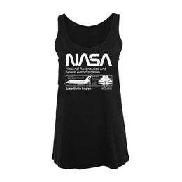F4NT4STIC Top 'Classic Space Shuttle' Damen Gr&ouml;&szlig;e XXL schwarz / wei&szlig;