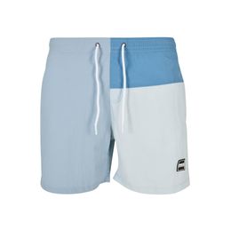 Urban Classics Badeshorts Herren Größe 5XL blau / rauchblau / opal / schwarz