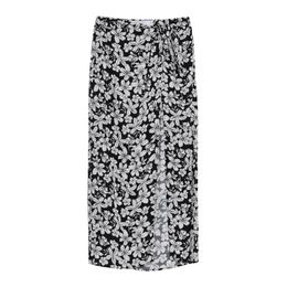 Bershka Skirt female Black size L