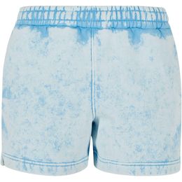 Urban Classics Ladies Towel Washed Sweat Shorts Short blau in L