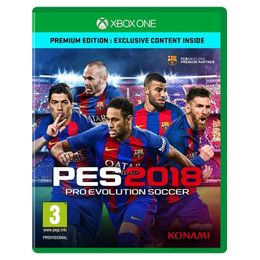 Konami Pro Evolution Soccer 2018 (Premium Edition) - Microsoft Xbox One - Sport - PEGI 3